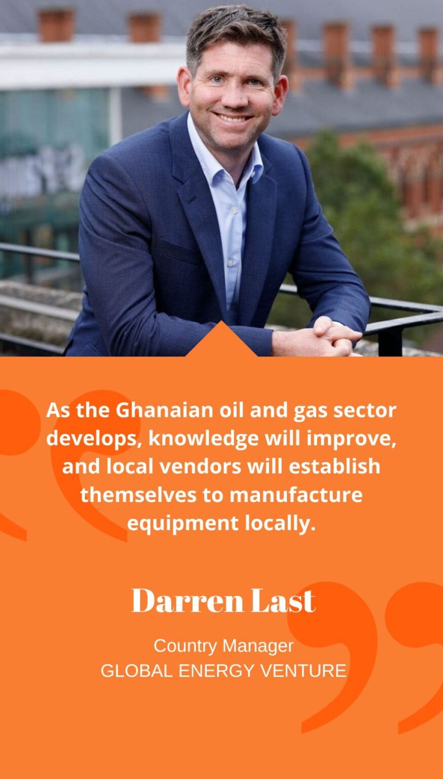 Country Manager GLOBAL ENERGY VENTURE – Darren Last – The Business Insight