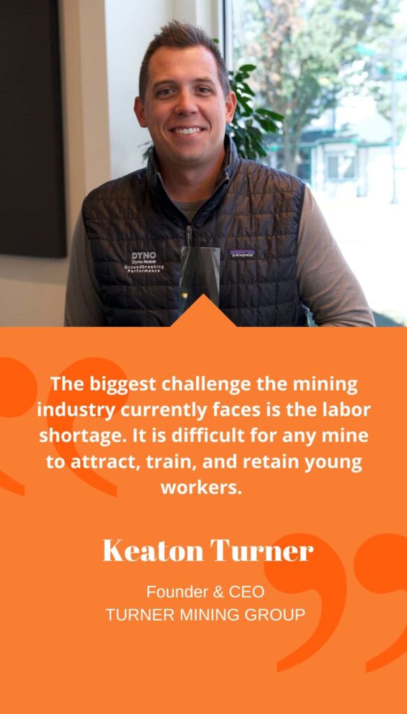 Founder & CEO TURNER MINING GROUP – Keaton Turner – The Business Insight